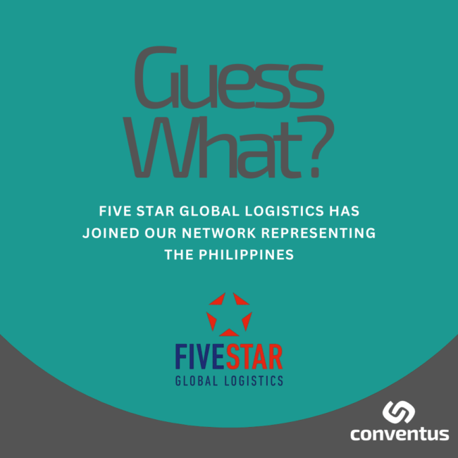 Five Star Global Logistics has joined our Network ! – Conventus Freight ...